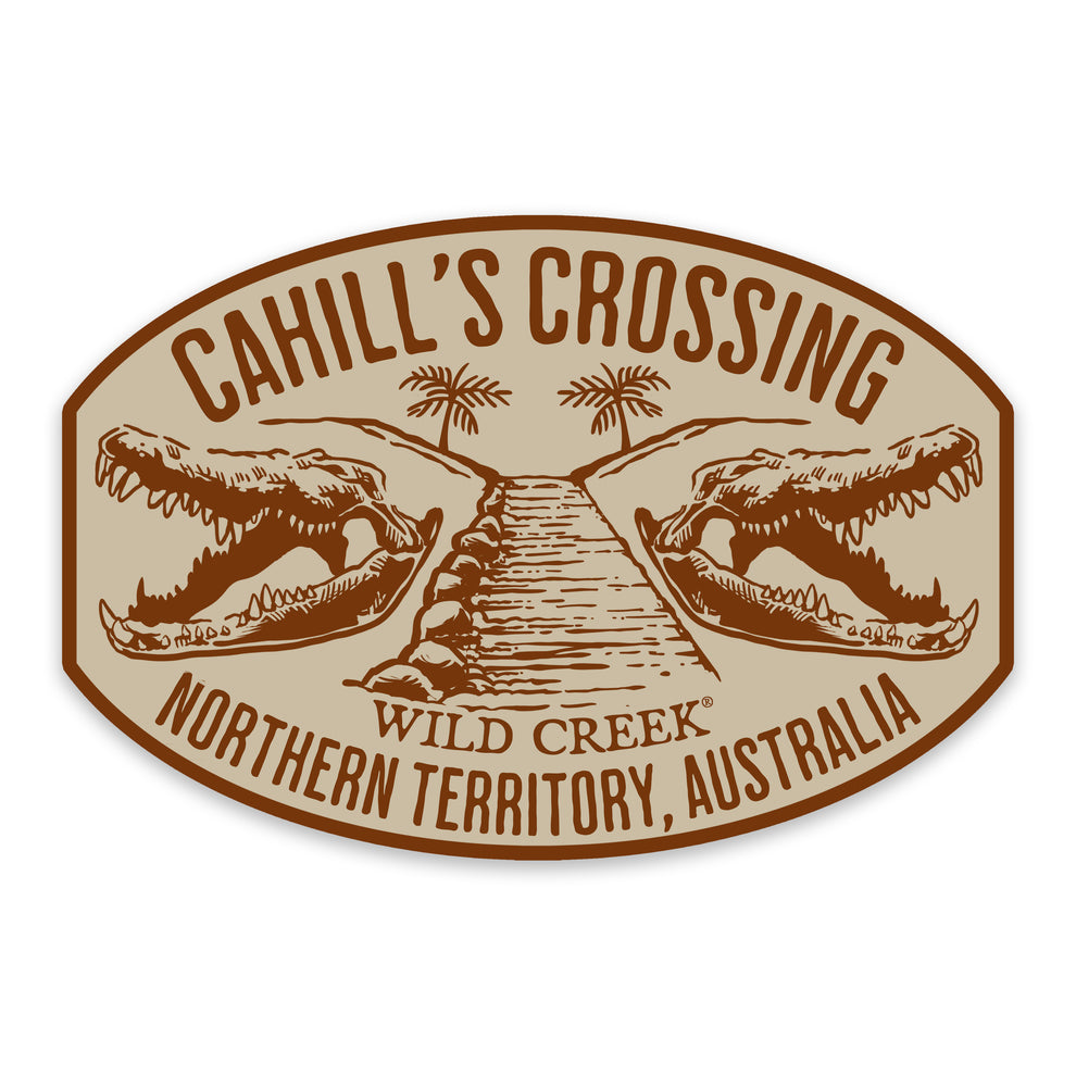 Cahill's Crossing Sticker - Wild Creek – Wild Creek Graphics