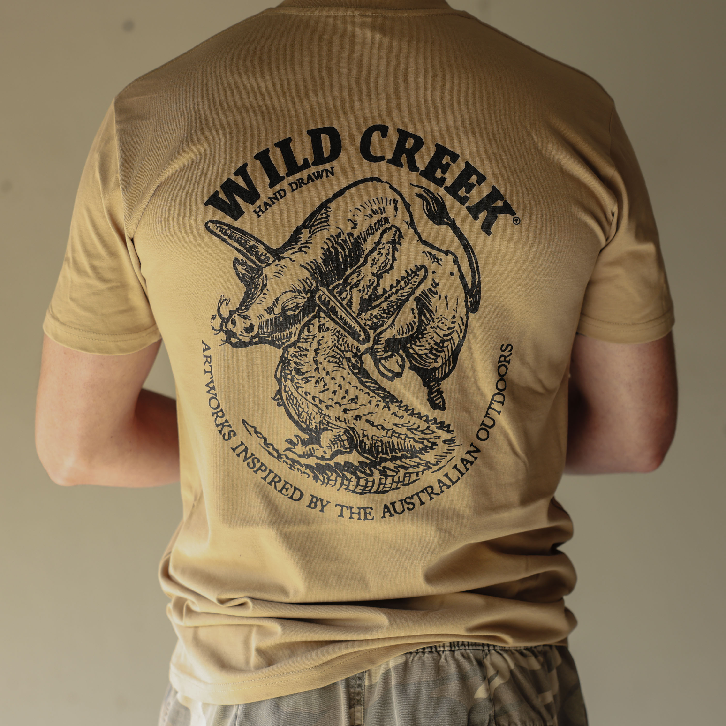 Wild Creek® Scrub Bull vs. Croc Tee – Wild Creek Graphics